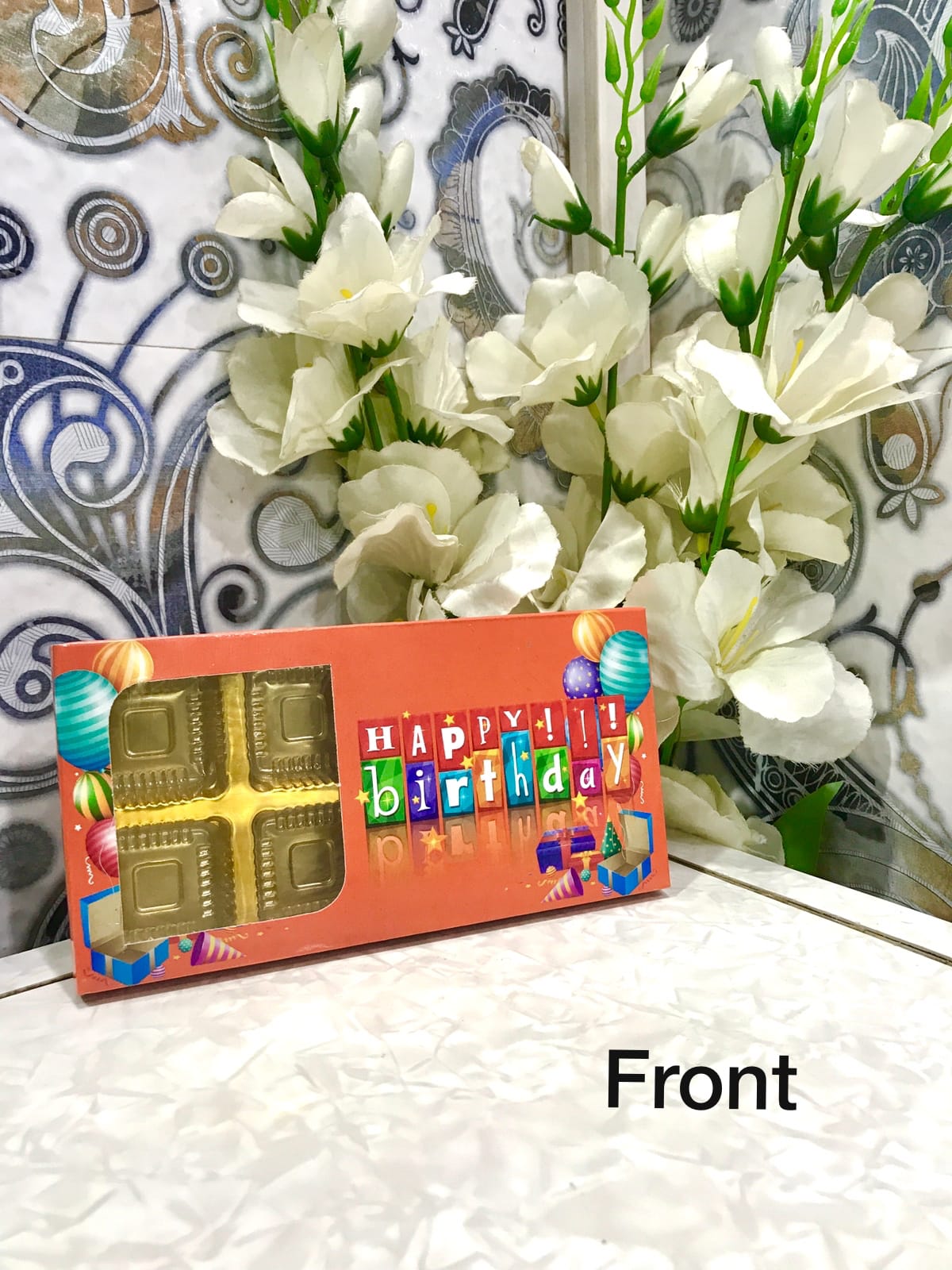 8 Cavity Happy Birthday Chocolate Box – Geeta Trading Boxes
